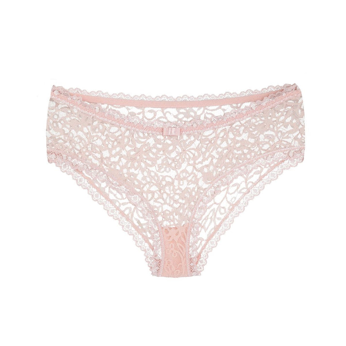 1001467 Boxer elaborado en encaje con sensuales trasparencias y fino e ...